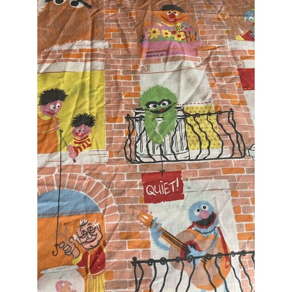 Burlington | Bedding | Vintage Sesame Street Twin Sheet Set Burlington ...